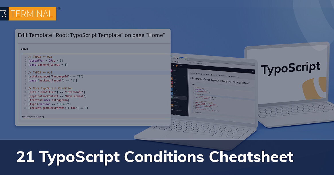 21 TypoScript Bedingungen Cheatsheet