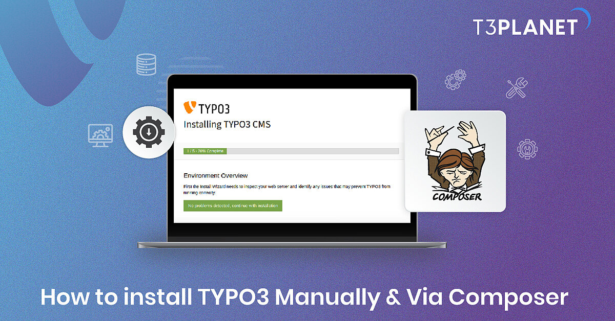 So installieren Sie TYPO3 - Manuell & über Composer