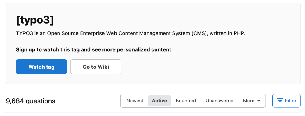 Wie groß ist die TYPO3 Community? Ein datengetriebener Blick