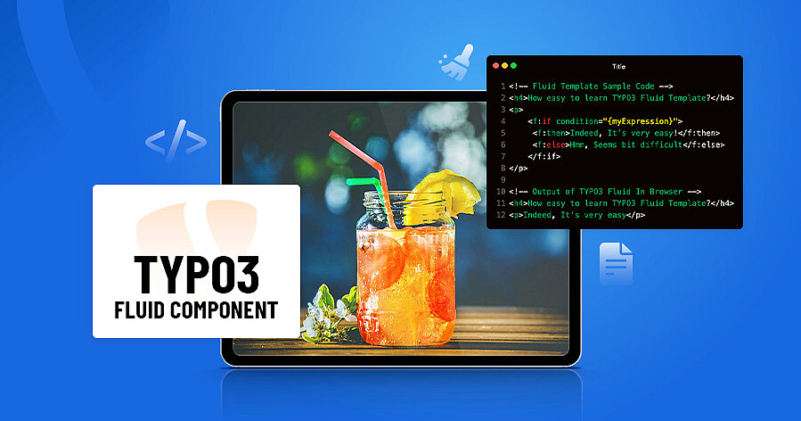 TYPO3 Fluid Component for Modern Frontend Development