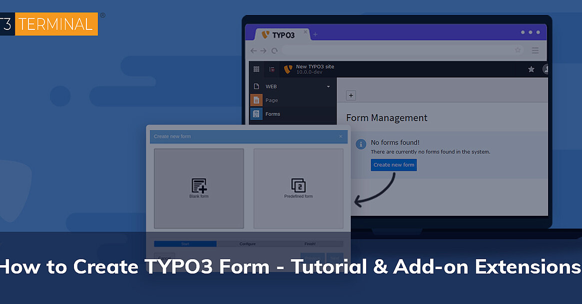 How to Create TYPO3 Form - Tutorial & Add-on Extensions