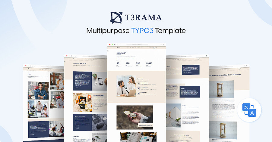 Build a Powerful Website from Scratch with TYPO3 RAMA Template
