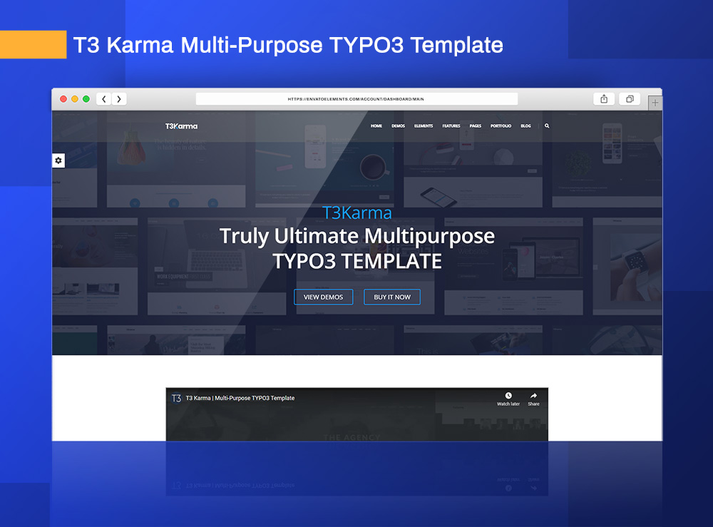 10+ Popular Multipurpose TYPO3 Template