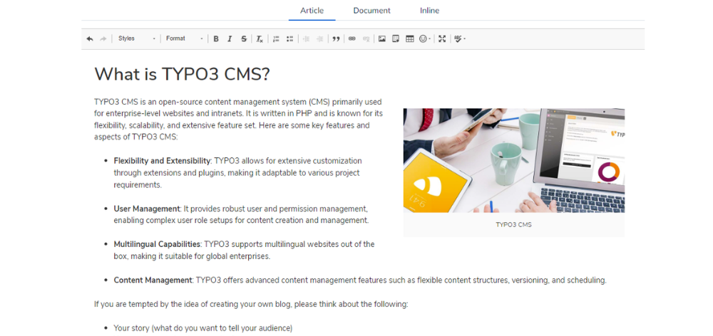 Customize TYPO3 CKEditor - Presets, Toolbar & Custom Plugins