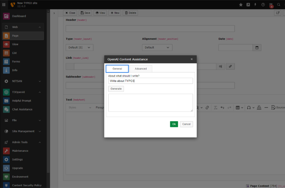 How Is T3AI Built on TYPO3 Core Standards? (UI/UX and Code)