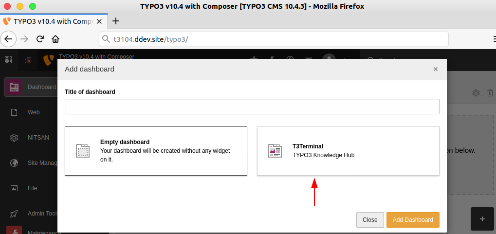 TYPO3 CMS Dashboard Guide – From Beginner to Advanced