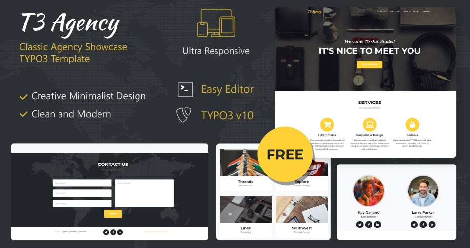 [Wanted] Official TYPO3 Templates Builder Since 20 Years!
