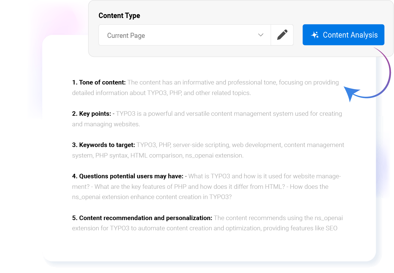 T3AI - All in One TYPO3 AI Extension